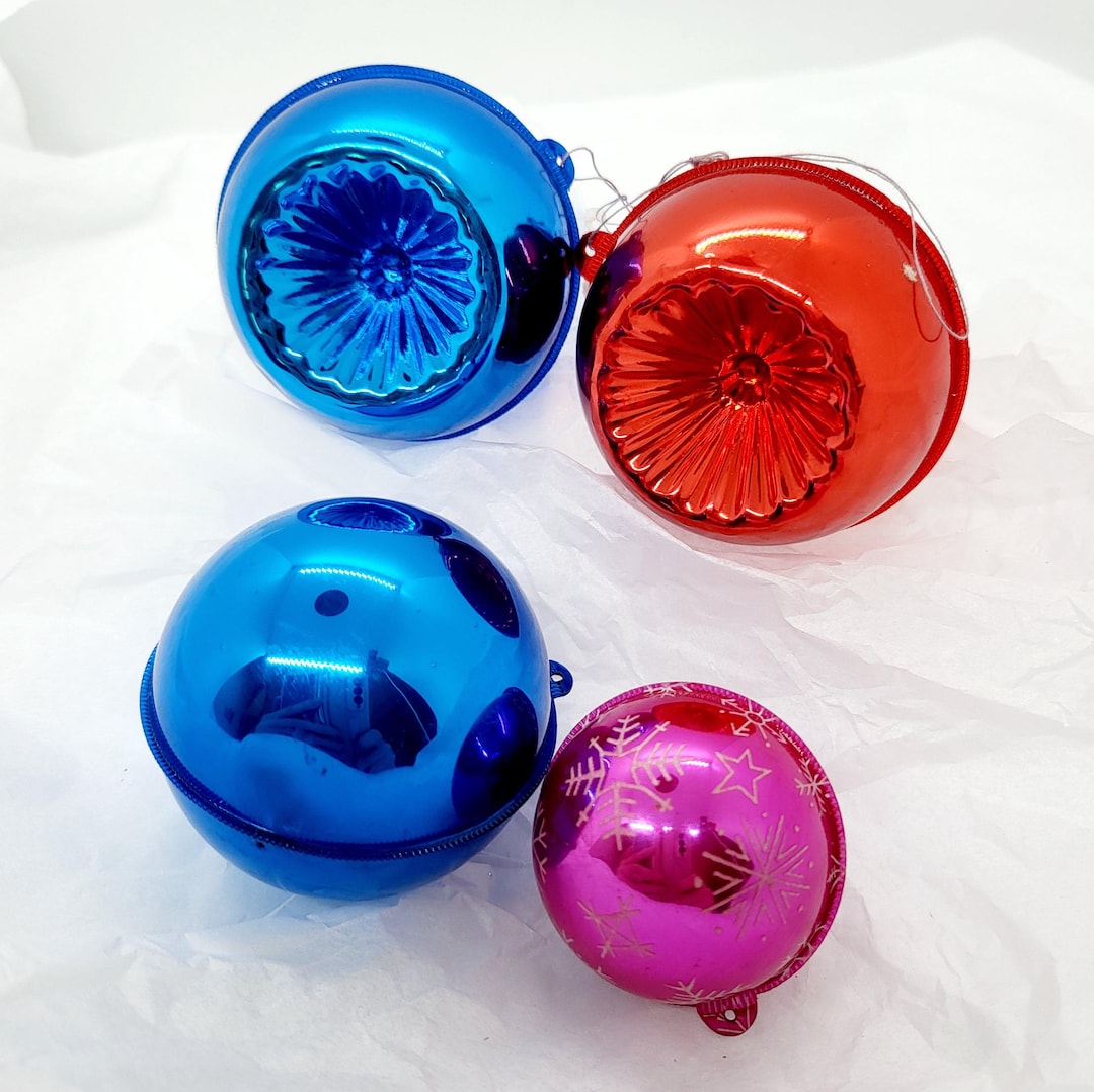 Plastic Baubles, Indent, Concave Soft Plastic Christmas Ornaments ...