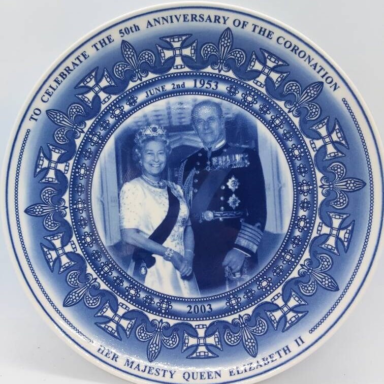 Wedgwood Plate Elizabeth the life of the Queen Mother Art ...