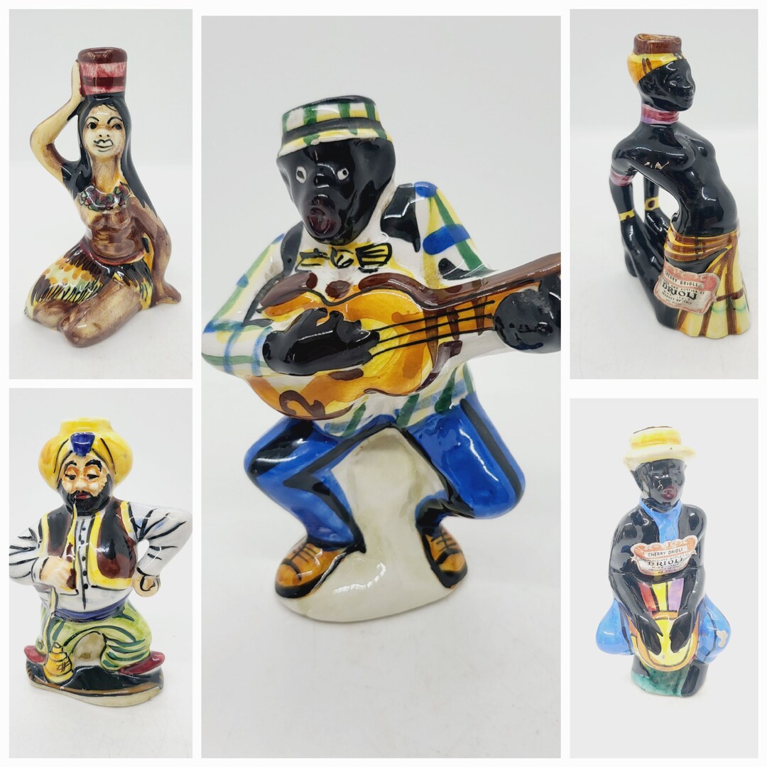 Vintage Drioli Liquor Bottle Figurine: Italian Bar Decor Collectible - Etsy