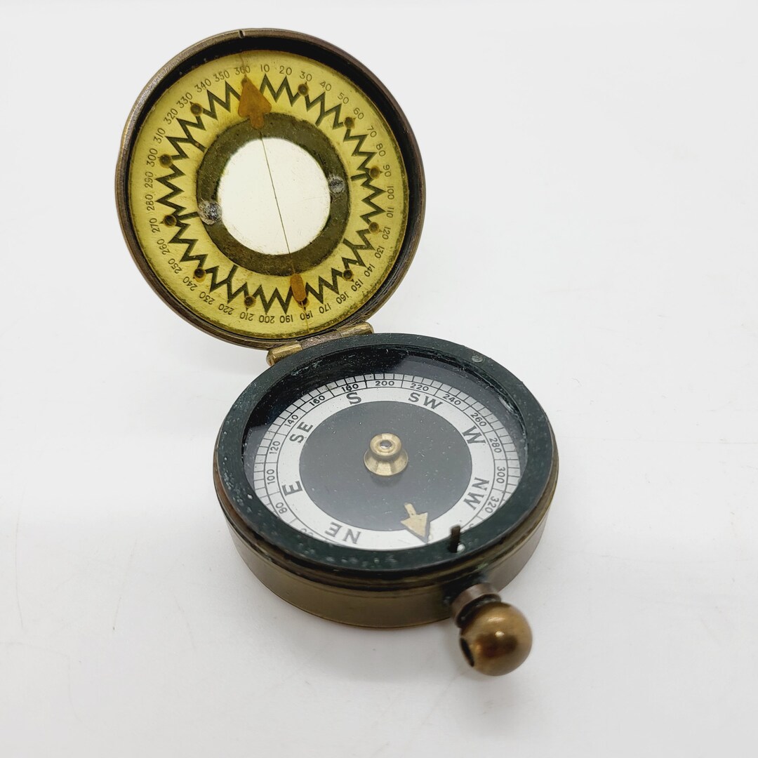 Antique Magnapole Compass: Short & Mason Ltd, British Army Collectible ...
