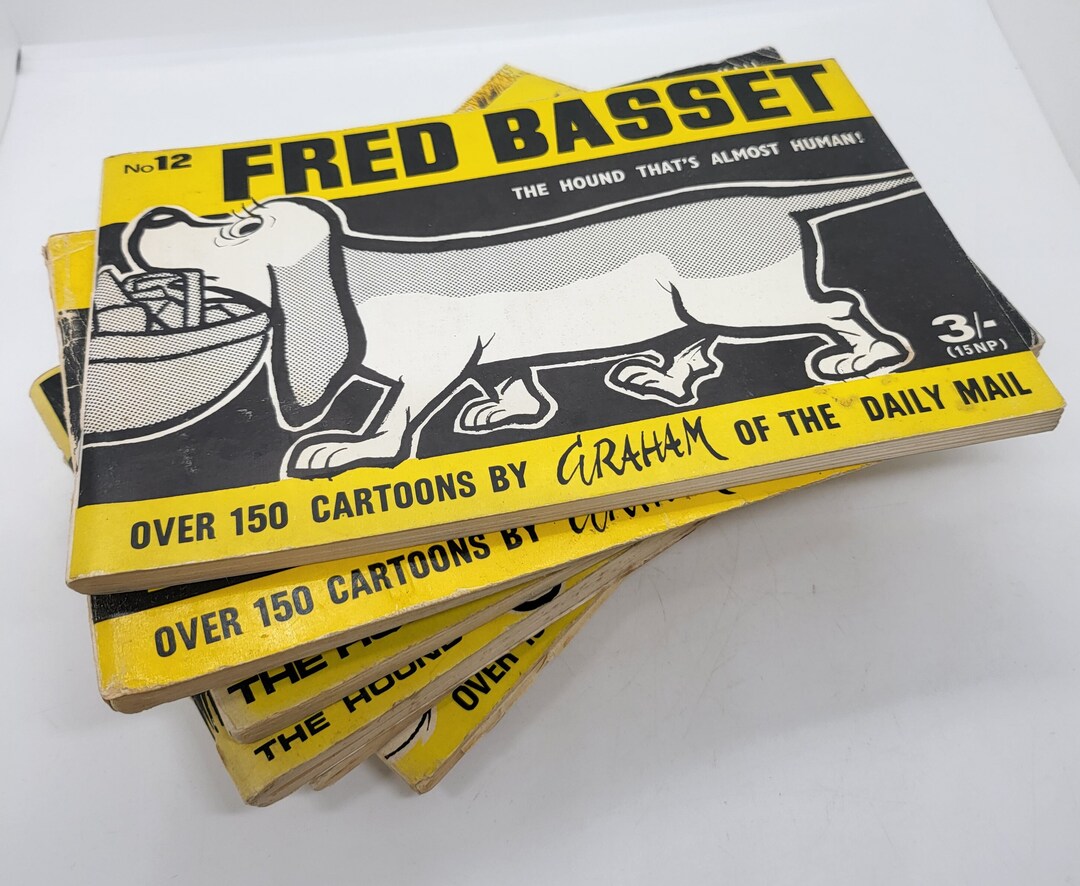 Fred Basset Comic Strip Book by Graham From the Daily Mail, Cartoon ...