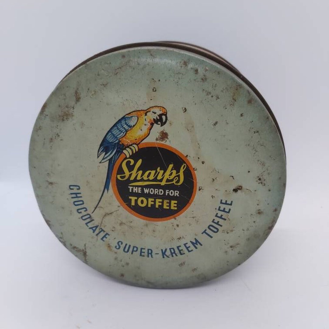 Sharps Chocolate Super Kreem Toffee Tin 1950's Sweet Tin - Etsy
