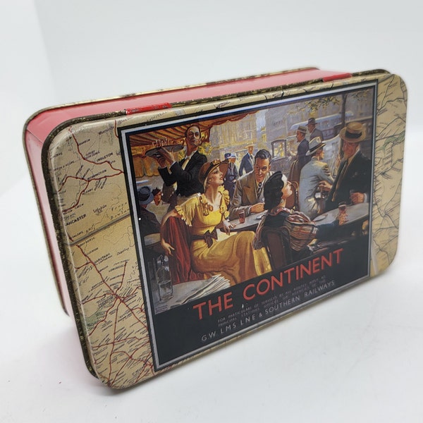 Continent Box - Etsy