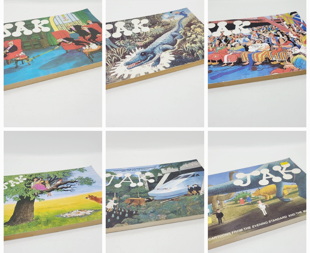 Jak Cartoon Book, Cartoons by Raymond Allen Jackson, the Mail, Evening ...