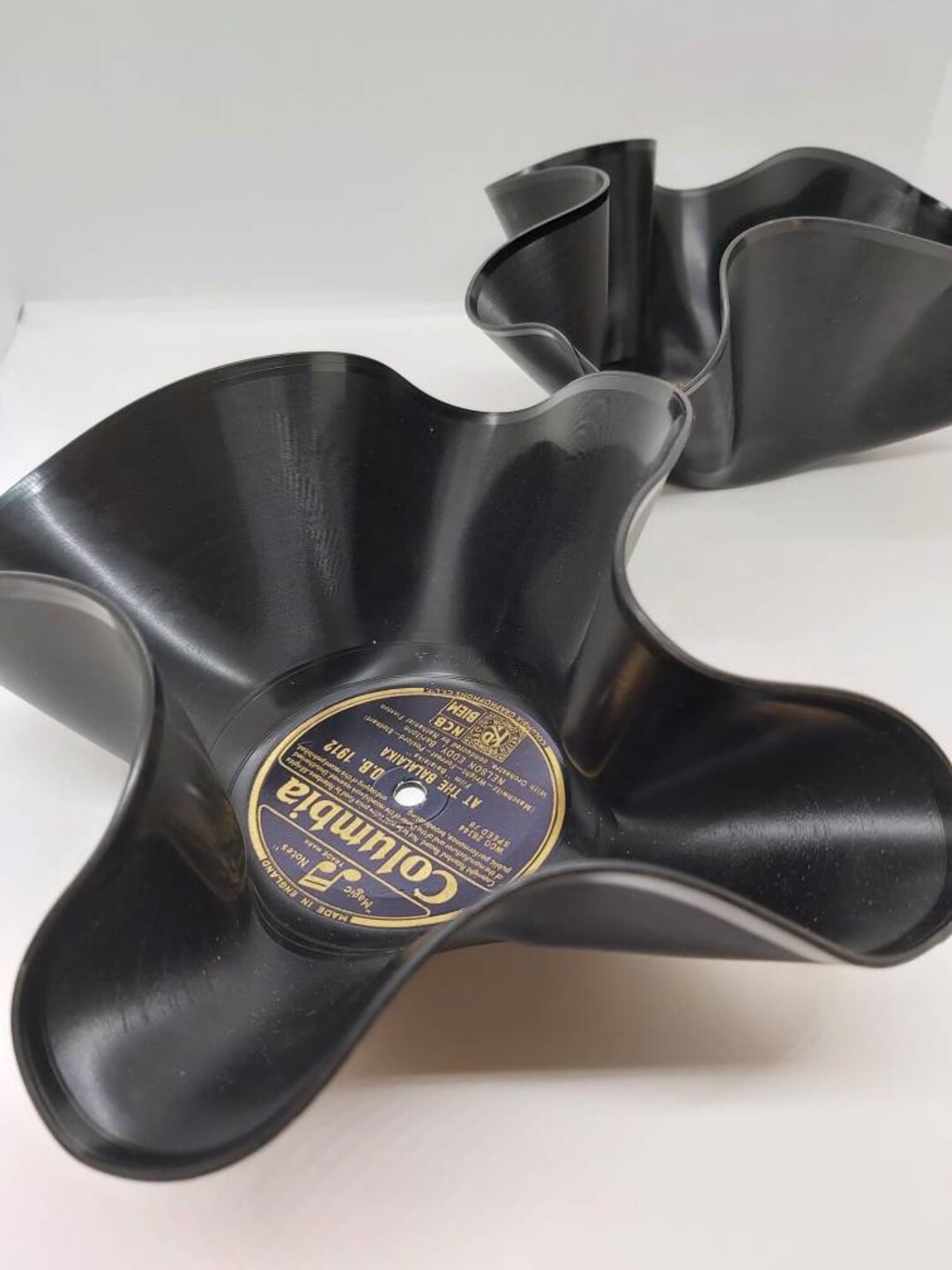 Vinyl Bowl, Repurposed Record Dish, Catch All, Key Tray, up Cycled Old ...