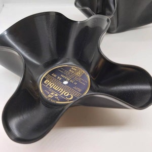 Vinyl Bowl, Repurposed Record Dish, Catch All, Key Tray, up Cycled Old ...