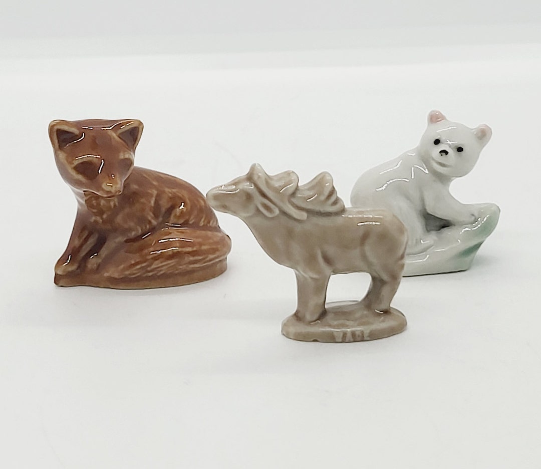 Wade Whimsy Animal Figurine Fox Stag Moose Elk or Polar - Etsy