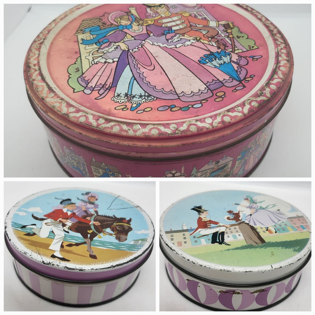 Vintage Quality Street Tin, Soldier and Lady, Rowntree Mackintosh ...