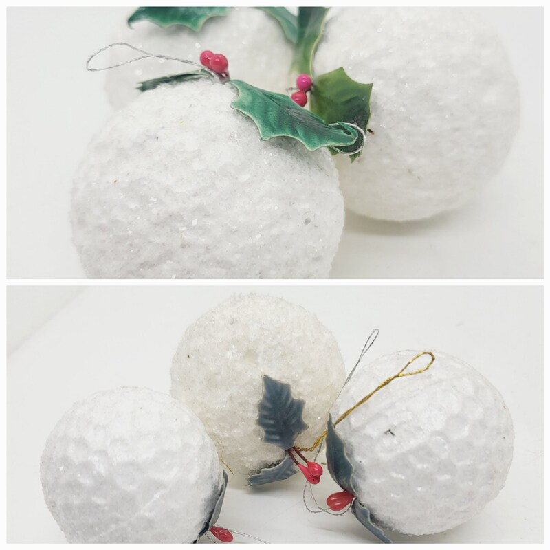 Faux Snowballs - Etsy