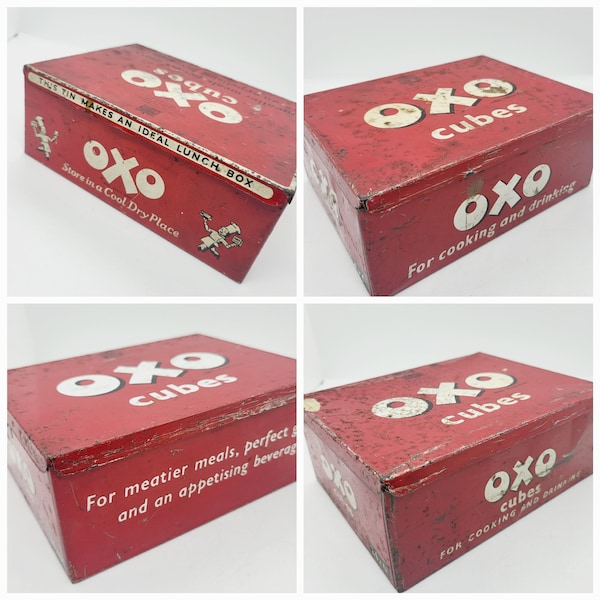 Oxo Cubes Tin - Etsy