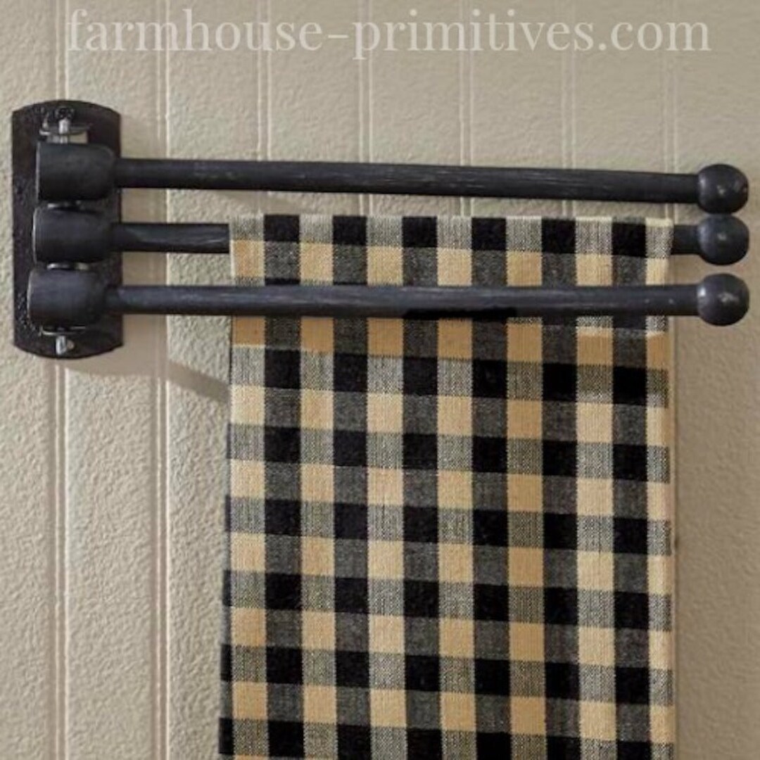 Wood Three Prong Drying Rack - Etsy