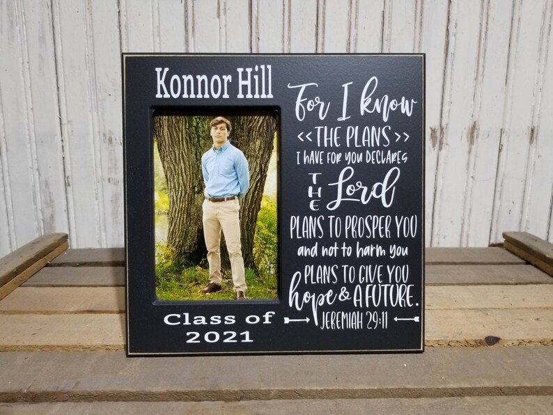Custom Graduation Photo Frame Class of 2022 Frame for I Know - Etsy