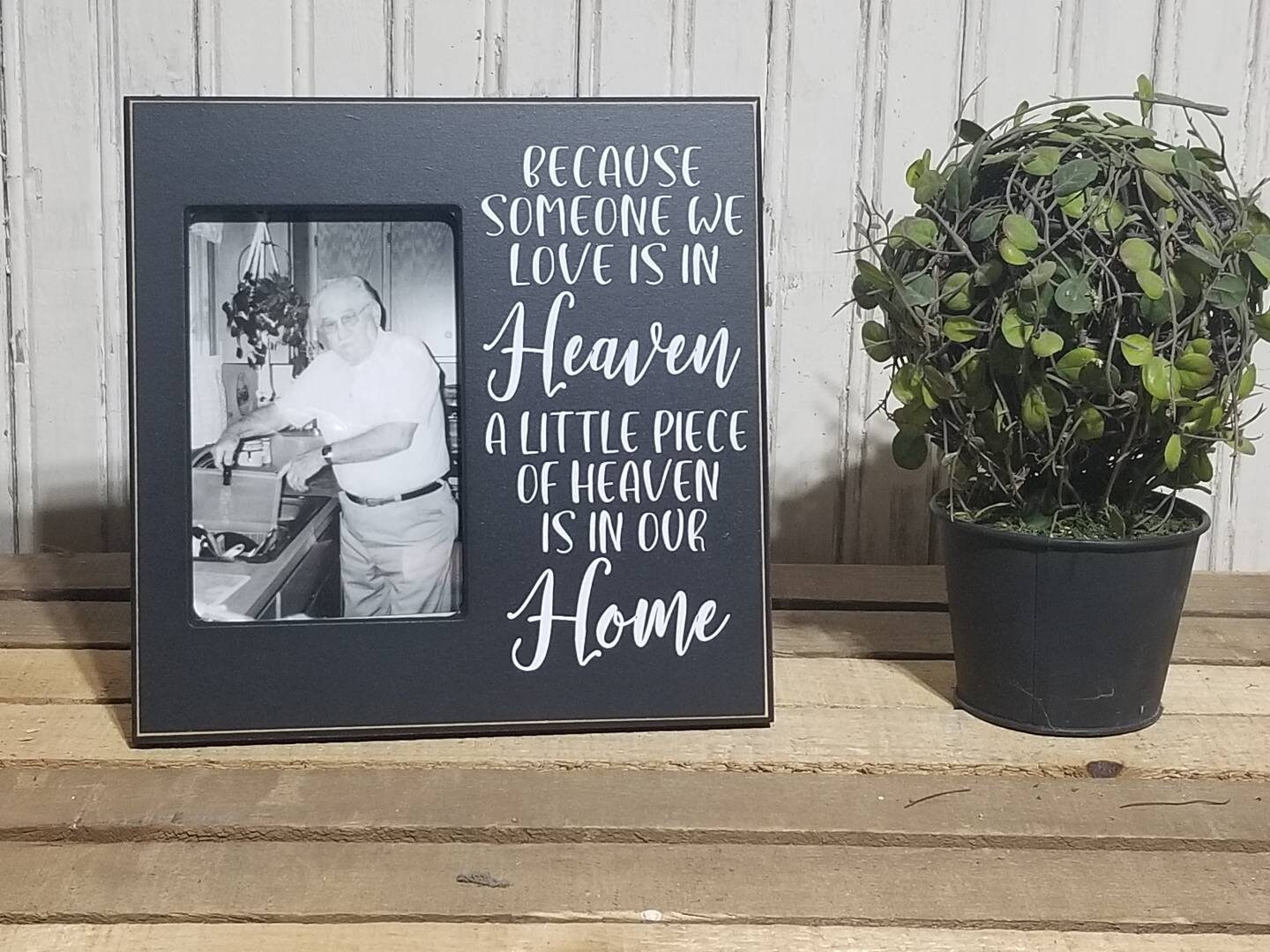 Memorial Picture Frame Sympathy Frame Gift for Loss of | Etsy