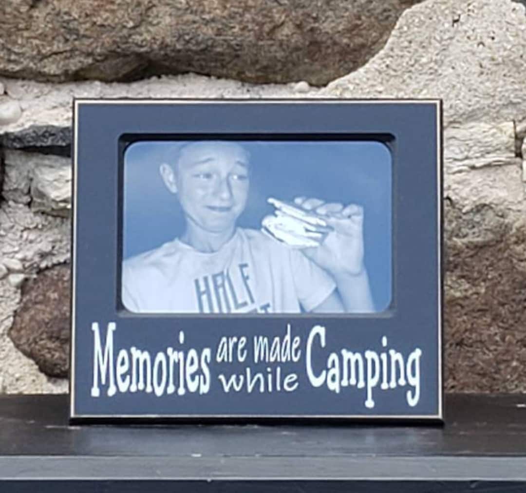 Camping Picture Frame, Camping Gift, Camping Memories, RV Gift, Gift ...