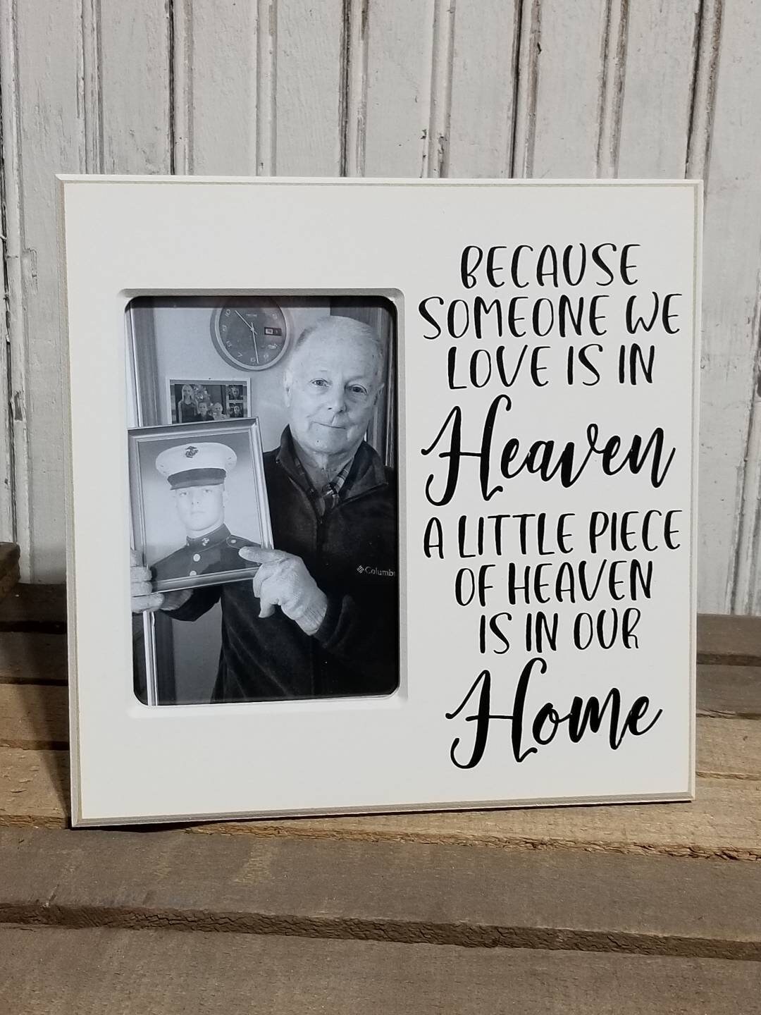 Memorial Picture Frame Sympathy Frame Gift for Loss of | Etsy