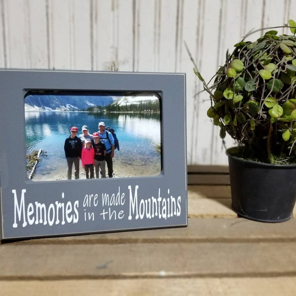 Mountain Photo Frame - Etsy