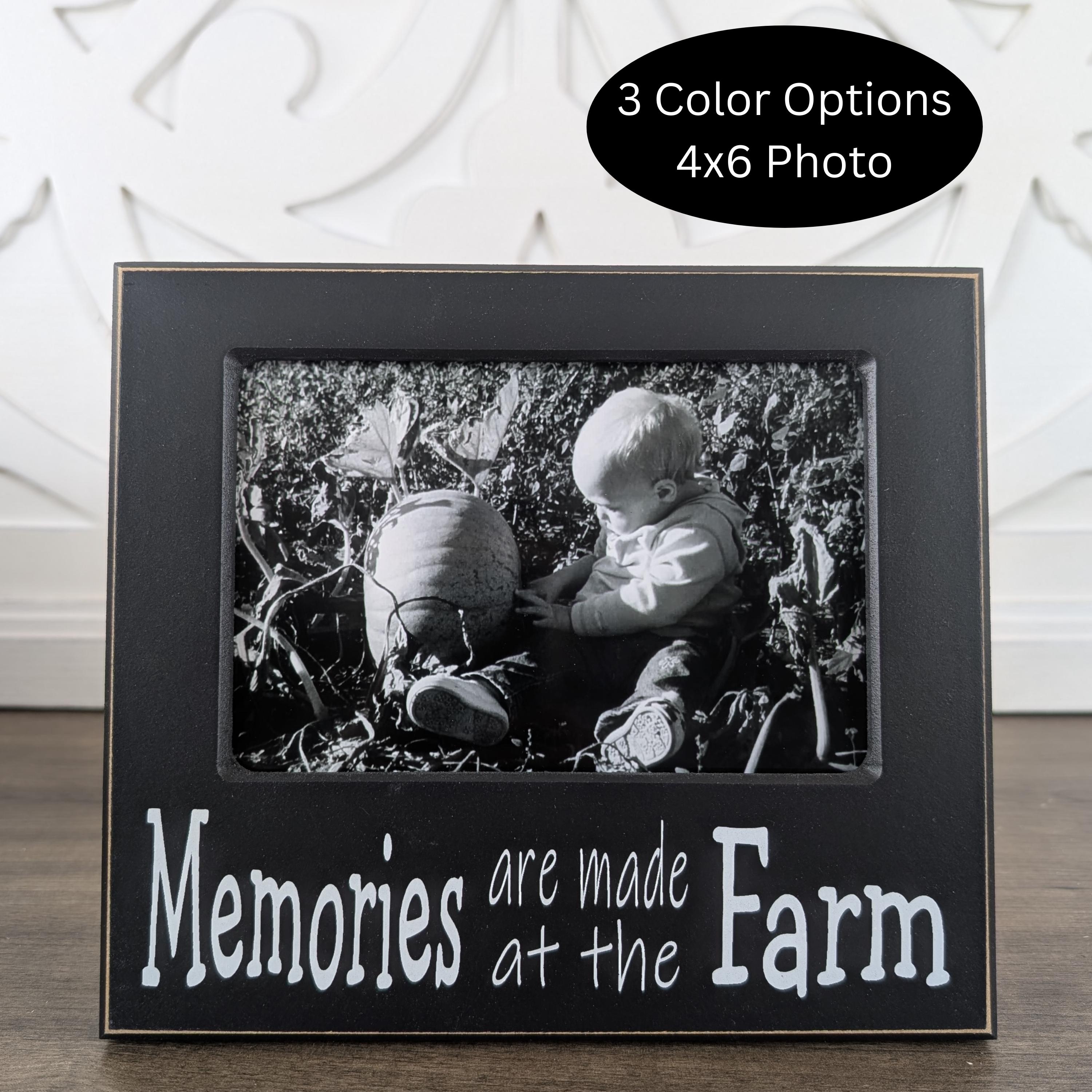 Farm Photo Frame Gift for Grandma Wall Decor Fall Accent Family Room ...