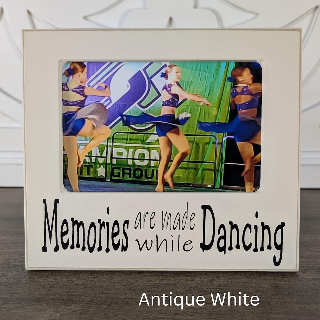 Dance Recital Gift Idea for Girls Dance Competition 4x6 Picture Frame ...