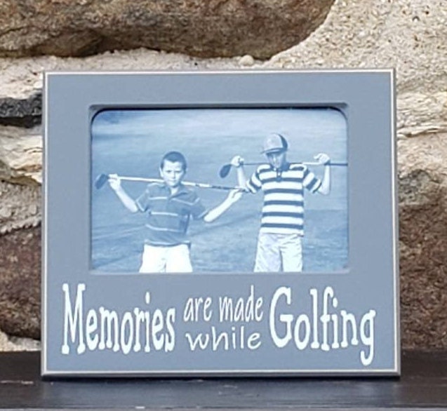 Golf Picture Frame Golf Gift for Dad Golf Gifts Golf Sign | Etsy