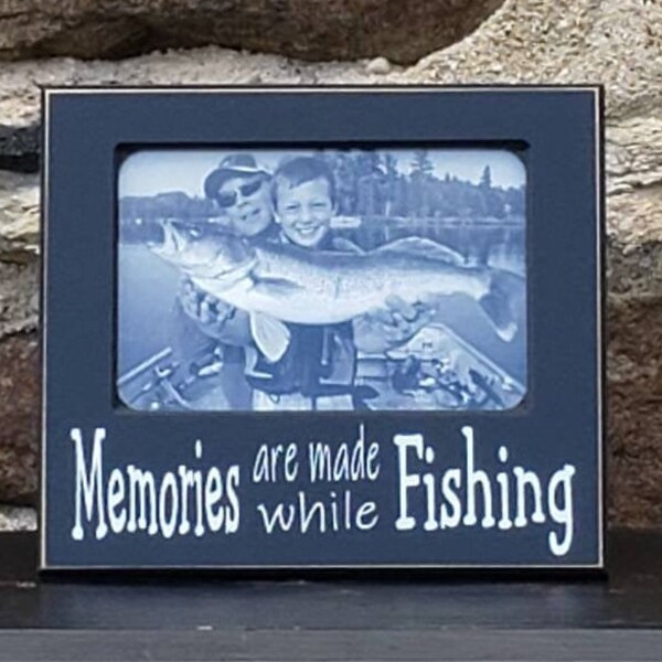 Fishing Pole Picture Frame - Etsy