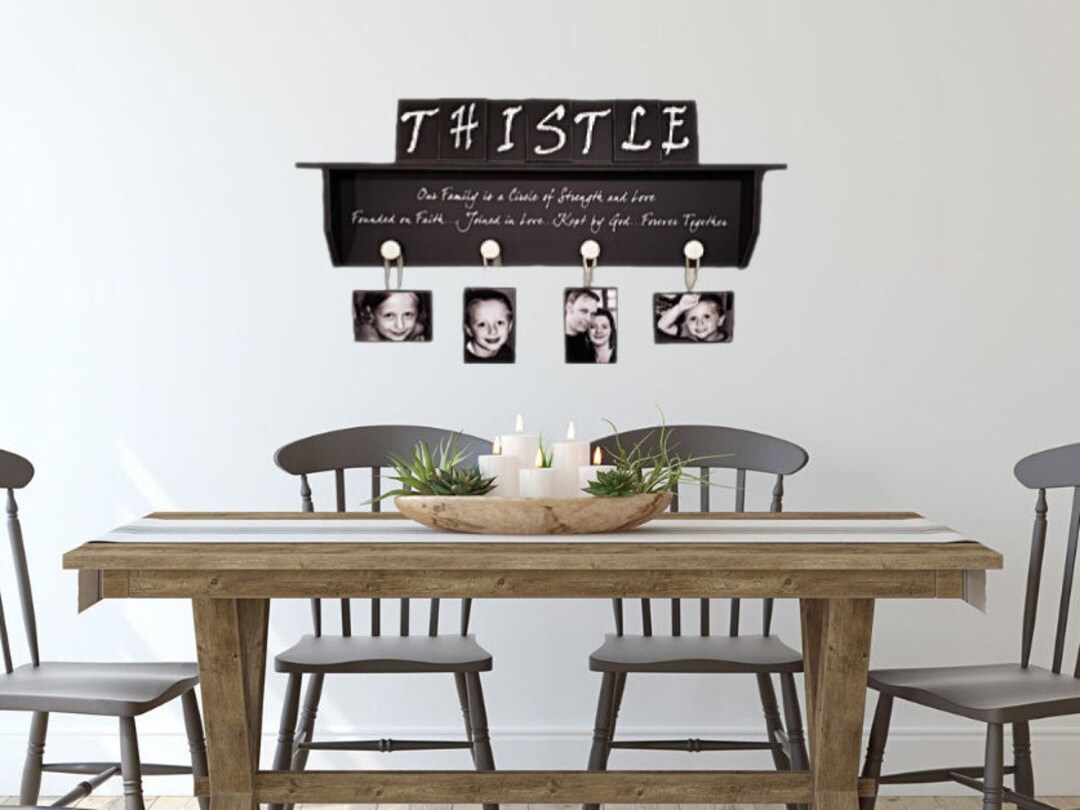 Our Family is A Circle of Strength Personalized Family Name Sign ...