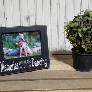 Dance Picture Frame, Dance Team Photo Frame Gift, Dance Teacher Gift ...