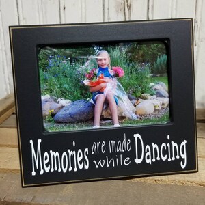 Dance Picture Frame, Dance Team Photo Frame Gift, Dance Teacher Gift ...