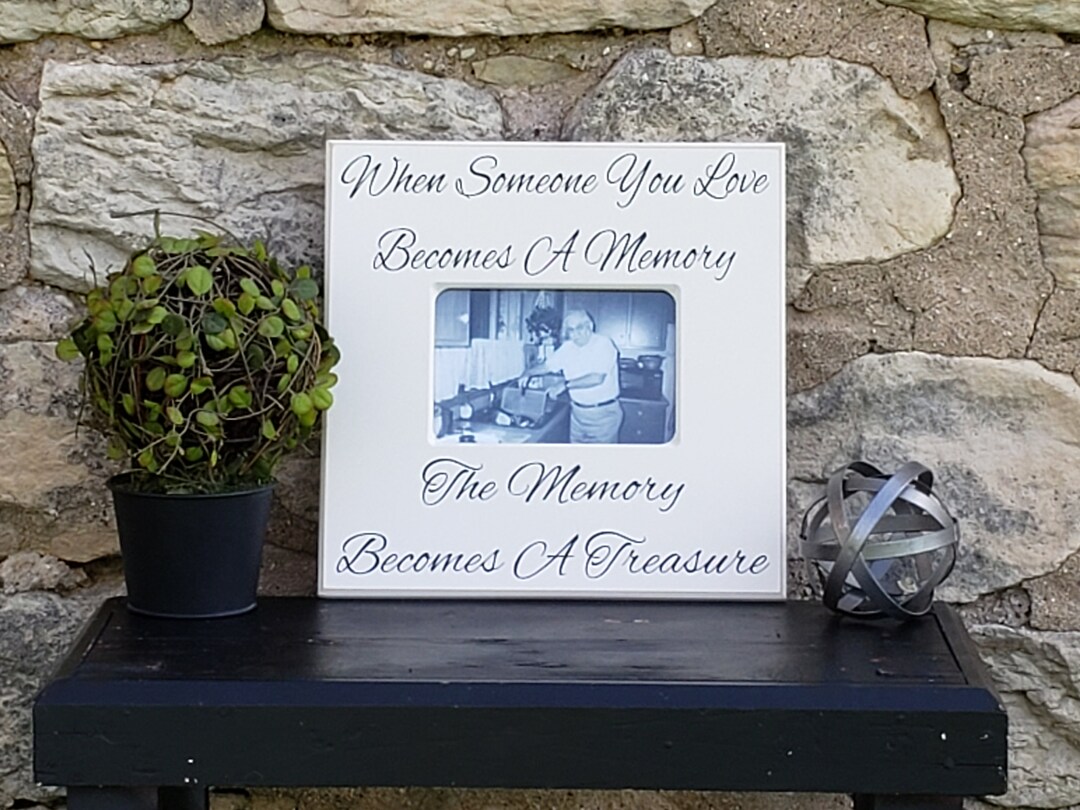 Sympathy Gift,memorial Picture Frame, Gift for Loss of Mother, Sympathy ...