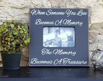 Memorial Picture Frame Sympathy Frame Gift for Loss of | Etsy