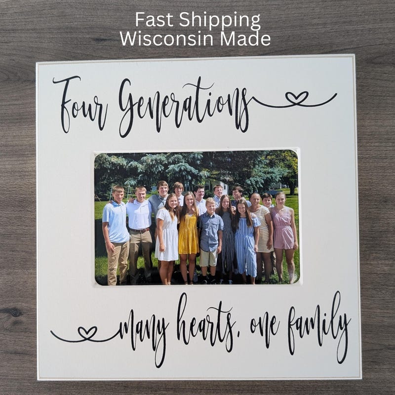 Family Picture Frame - Etsy