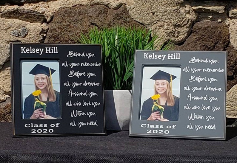 Personalized Graduation Photo Frame Class of 2022 Frame | Etsy
