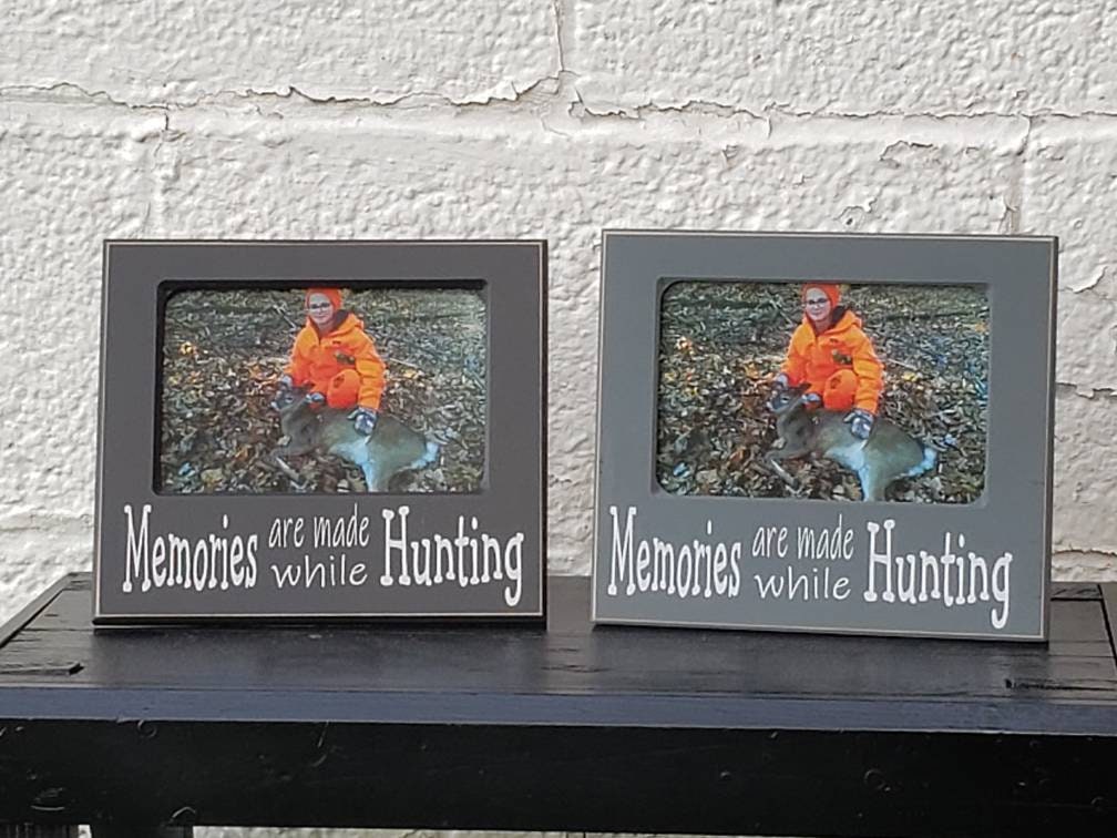 Hunting Picture Frame Dad Hunting Gift First Hunt First | Etsy