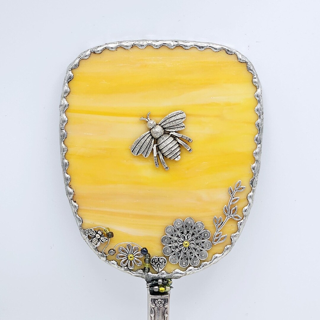 Bee Mirror, Long Handled Mirror - Etsy