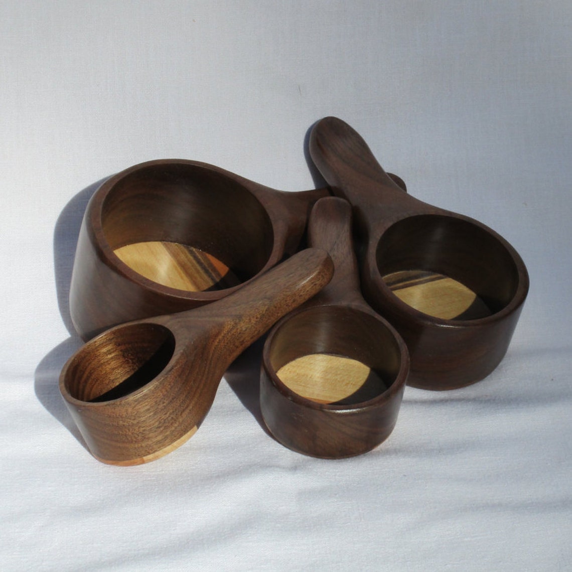 Wooden measuring cups | Etsy Wooden measuring cups | Etsy