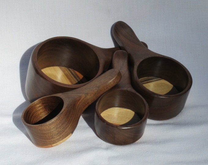 Wooden Measuring Cups - Etsy Canada Wooden Measuring Cups - Etsy Canada