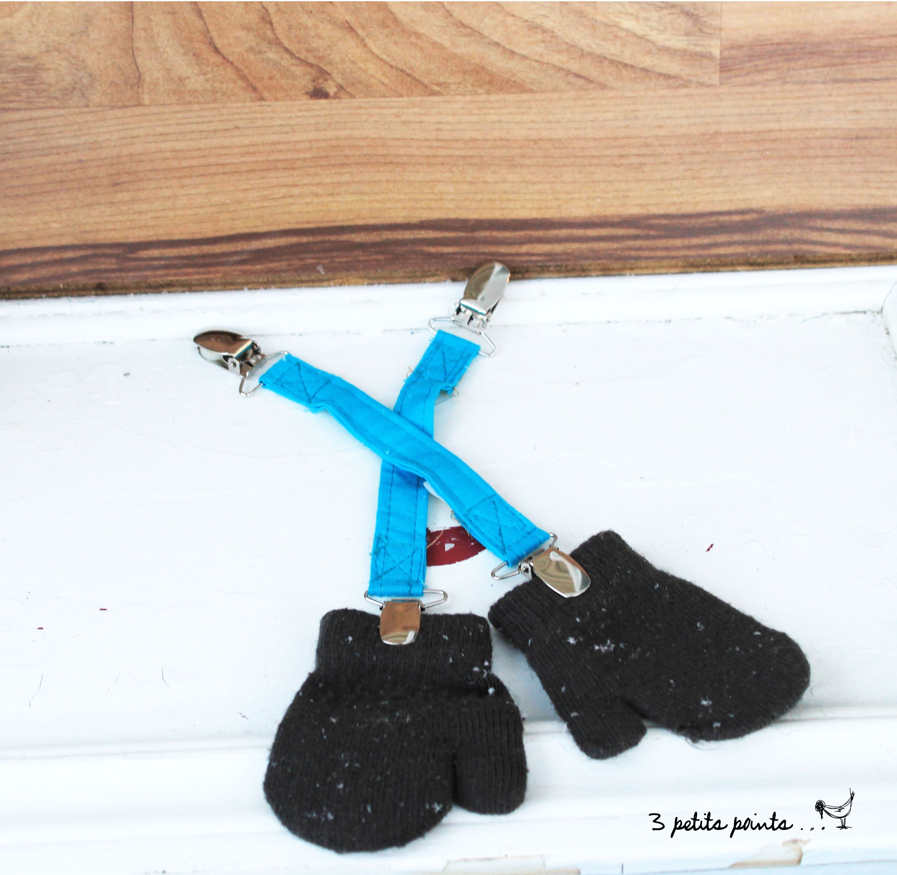 Mitten clips for children, clips for coat and mittens, recycled ...