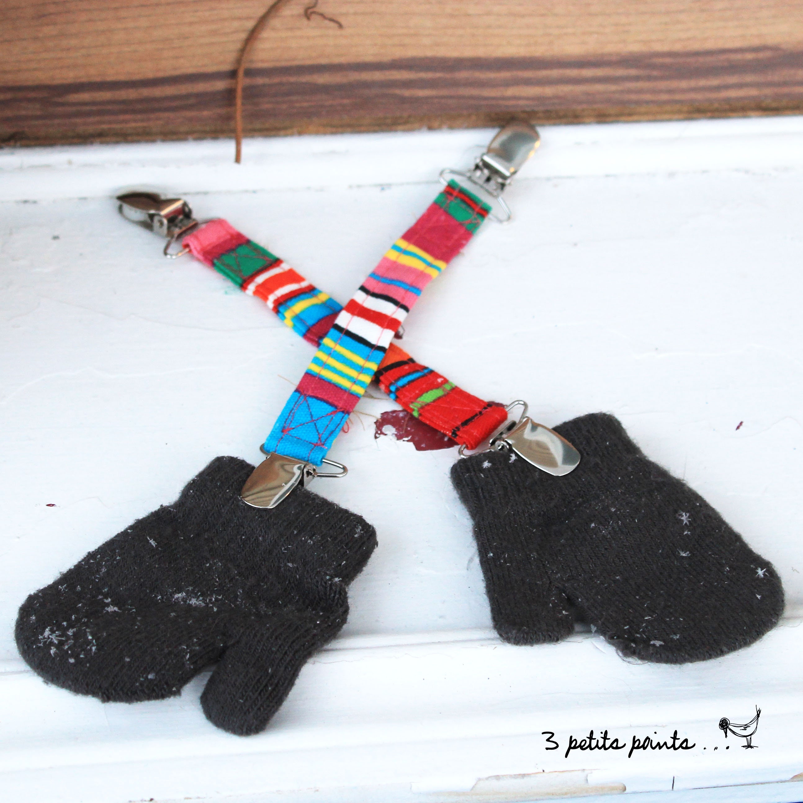 Mitten clips for children clips for coat and mittens | Etsy