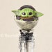 Grogu, A.k.a. Baby Yoda, in His Flying Pod Bottle Stopper. - Etsy