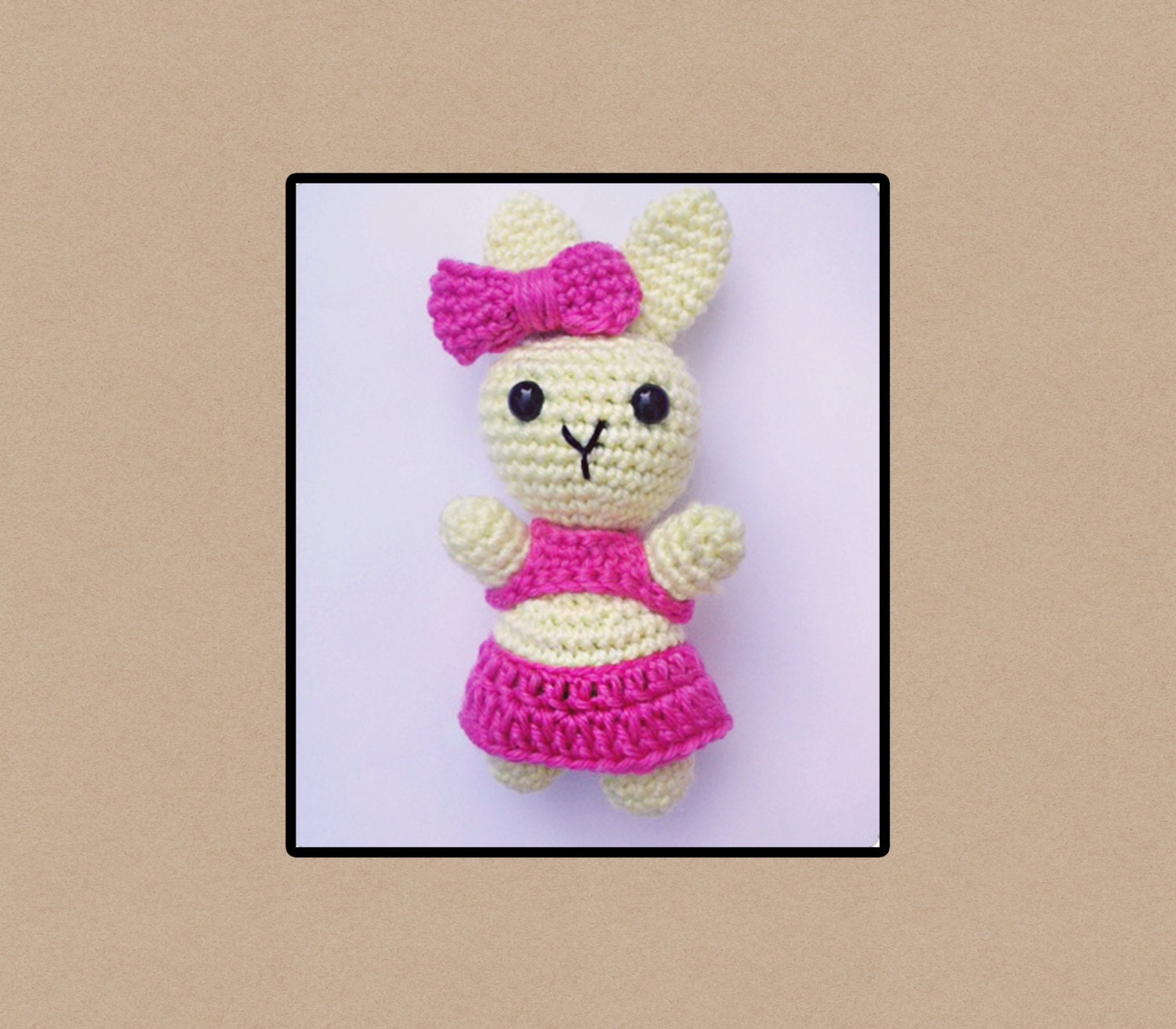 Crochet Bunny Pattern the Bon Bon Collection - Etsy