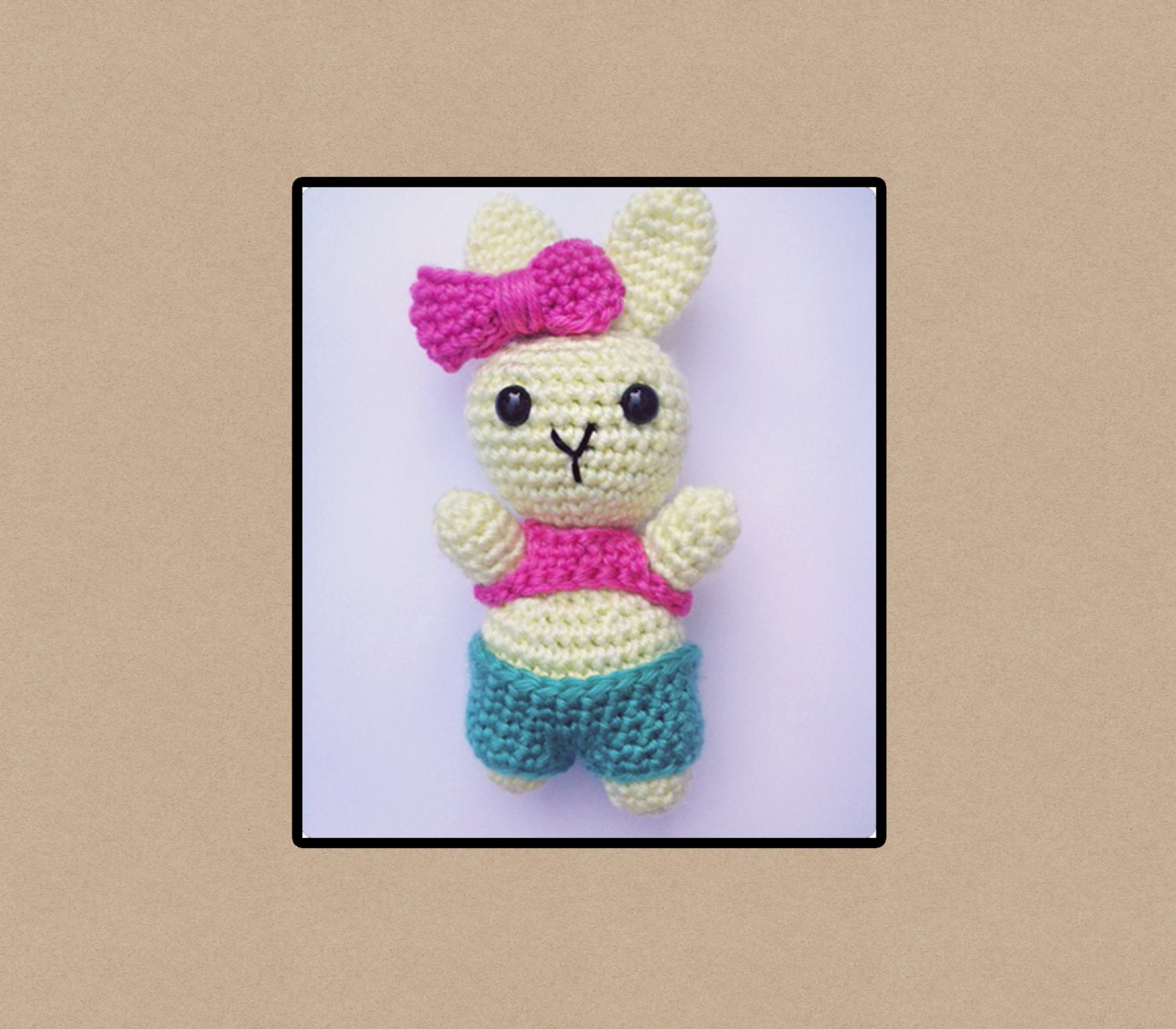 Crochet Bunny Pattern the Bon Bon Collection - Etsy