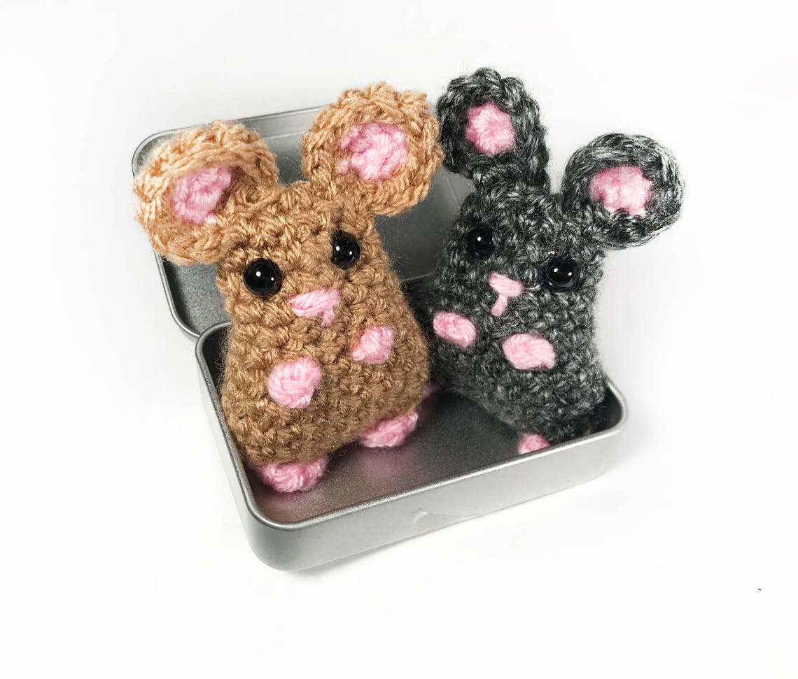 POCKET MOUSE Crochet Pattern - Etsy