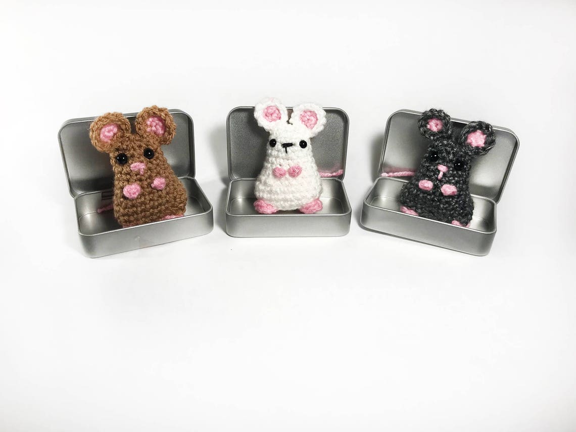 POCKET MOUSE | Crochet Pattern - Etsy