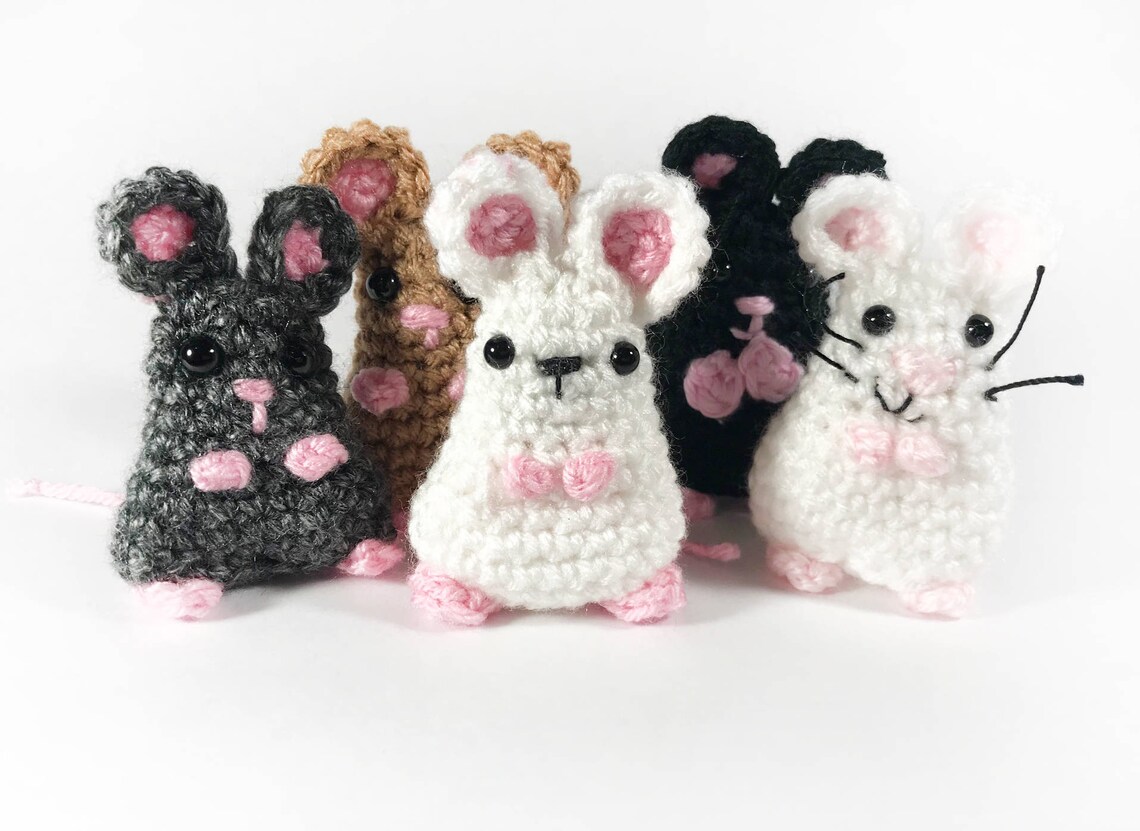 POCKET MOUSE Crochet Pattern - Etsy