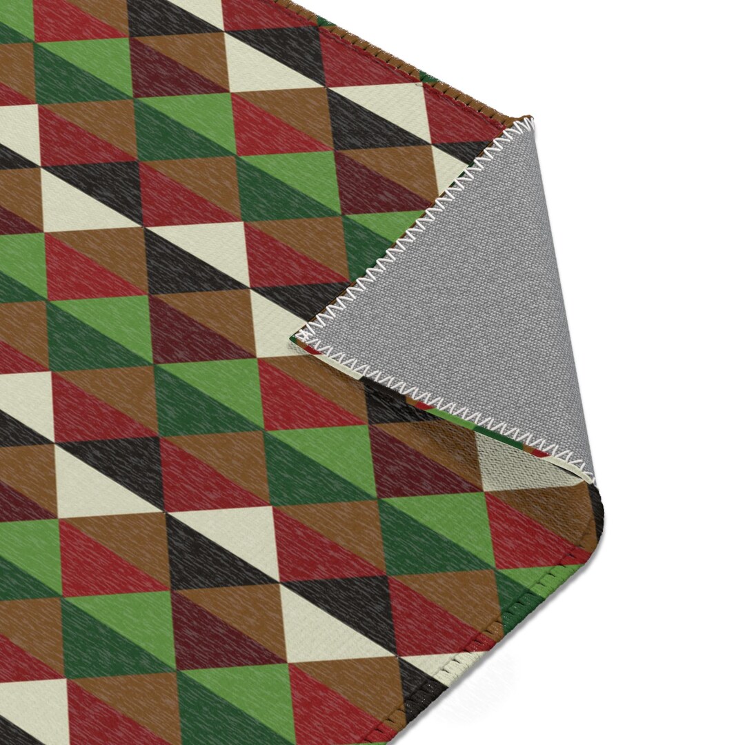 Venetian Harlequin Area Rug - Modern Home Decor, Cozy Living Room Decor ...