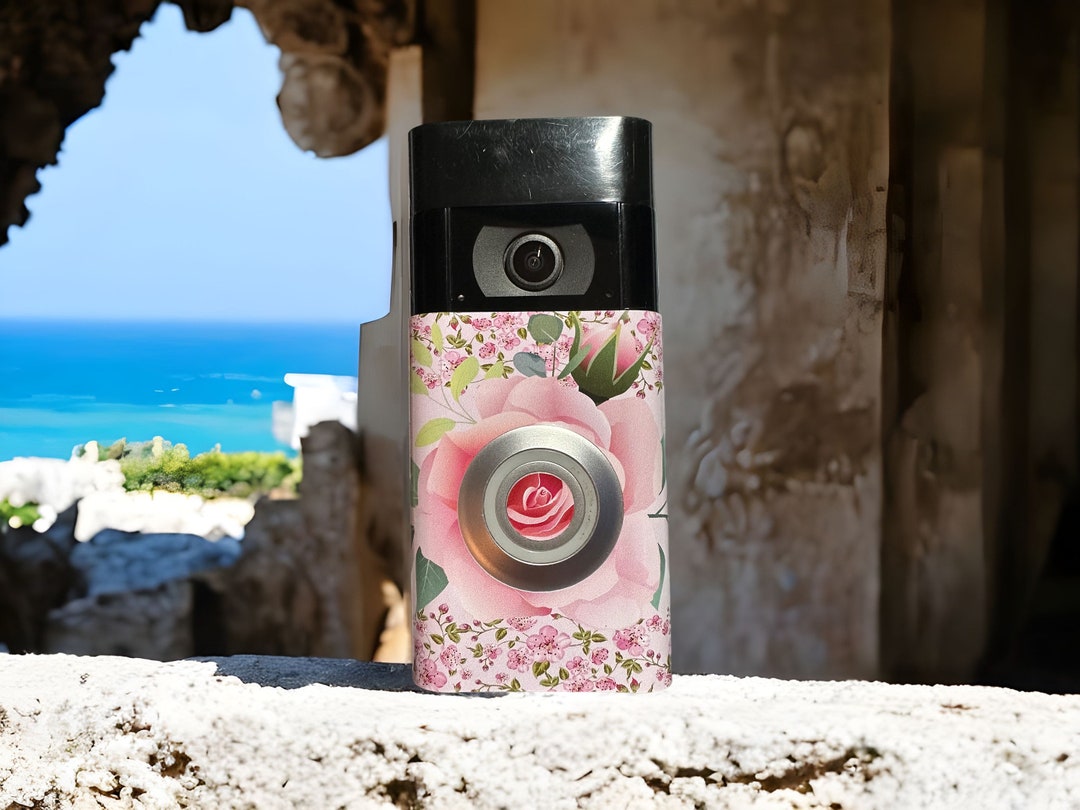 Faceplate Wrap Sticker for Ring Video Doorbell | Faceplate Decal | Pink ...