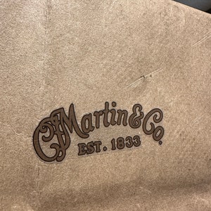 Martin and Co Guitar Decal Headstock Restoration Decals, Printed With a ...