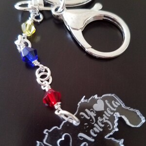 I Love Venezuela Key/purse Chain - Etsy