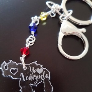 I Love Venezuela Key/purse Chain - Etsy