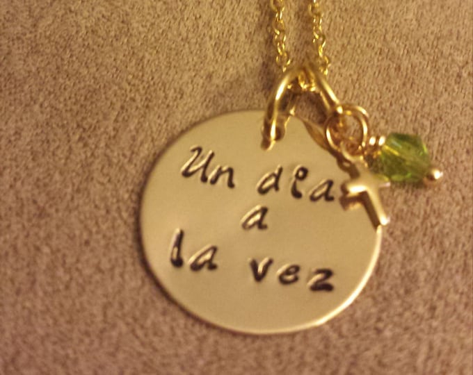 Un Dia A La Vez Sticker | One Day at A Time | Waterproof | Laptop Decal ...