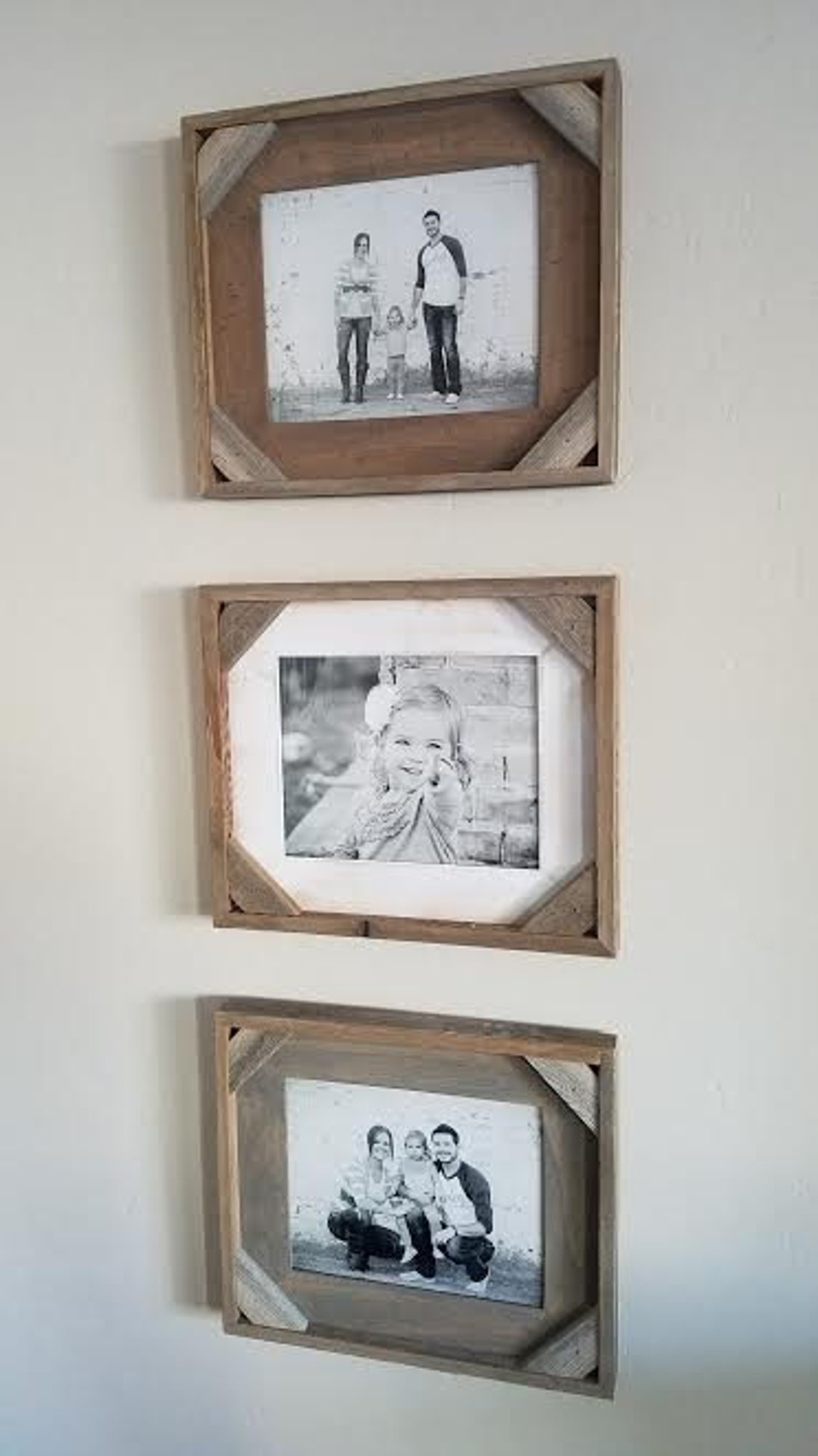 Rustic Cornerblock Frames - Etsy